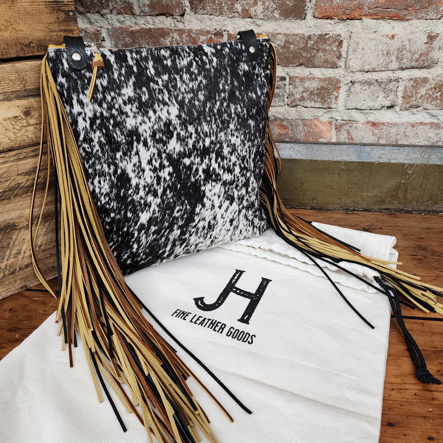 Leather Bag Dust Cover - 16" x28" by Jill's Homestead Cream Small/Medium